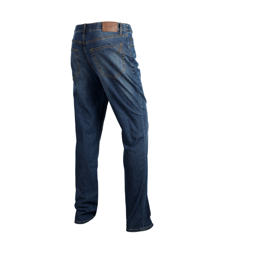 Men's Mid Rise Regular Jean Pants (180° Expandable Waistband ...