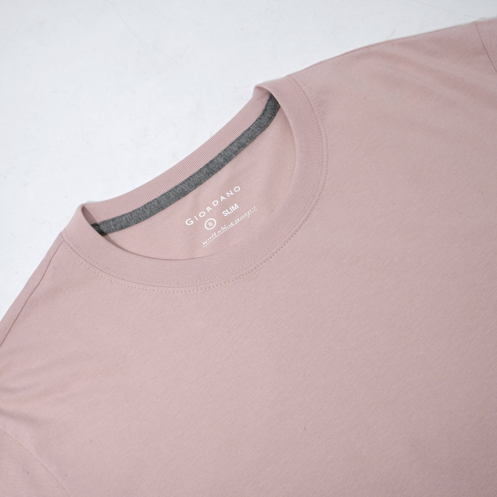 Men's Solid Smart Tee – Giordano Myanmar